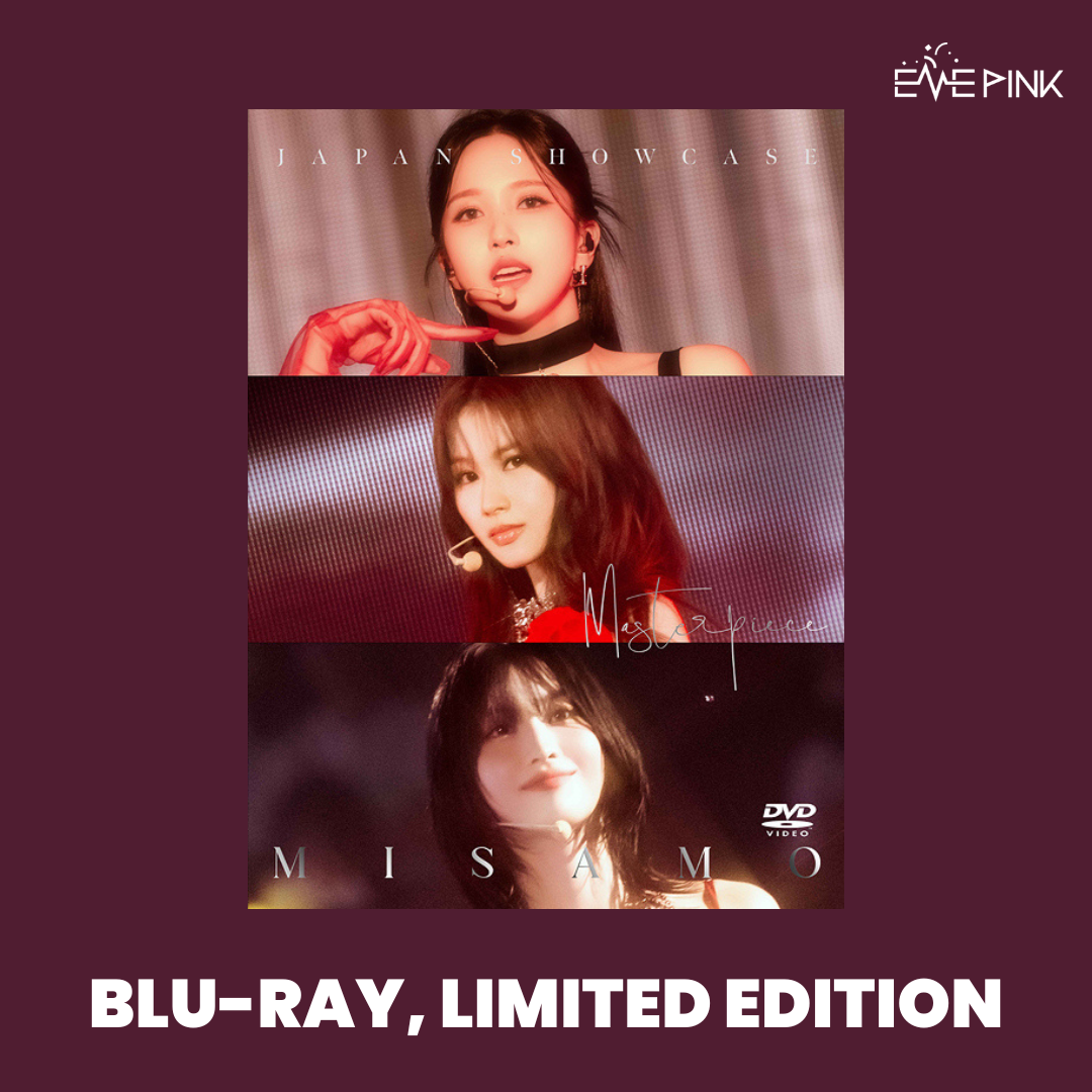 TWICE (MISAMO) JAPAN SHOWCASE - [Masterpiece] (Blu-Ray, Limited Editio – EVE PINK K-POP