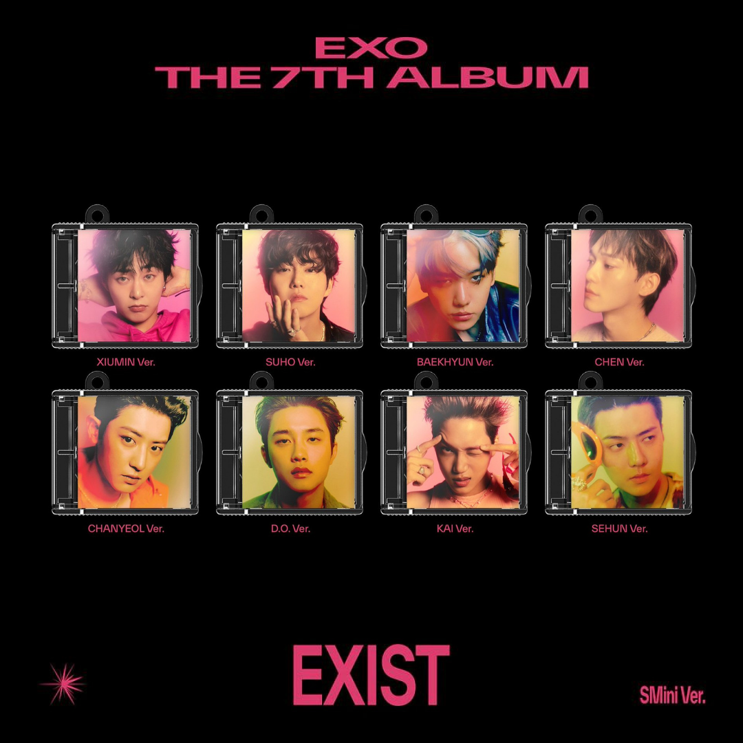 EXO (엑소) 7TH ALBUM - [EXIST] (SMini Ver.) – EVE PINK K-POP