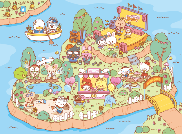 STRAY KIDS SKZOO X SANRIO CHARACTERS – EVE PINK K-POP