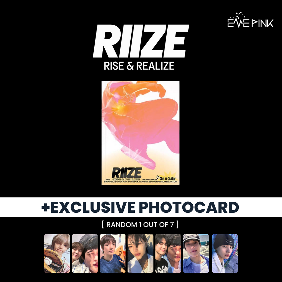 RIIZE (라이즈) 1ST SINGLE ALBUM - [Get A Guitar] (+ EXCLUSIVE PHOTOCARD ...