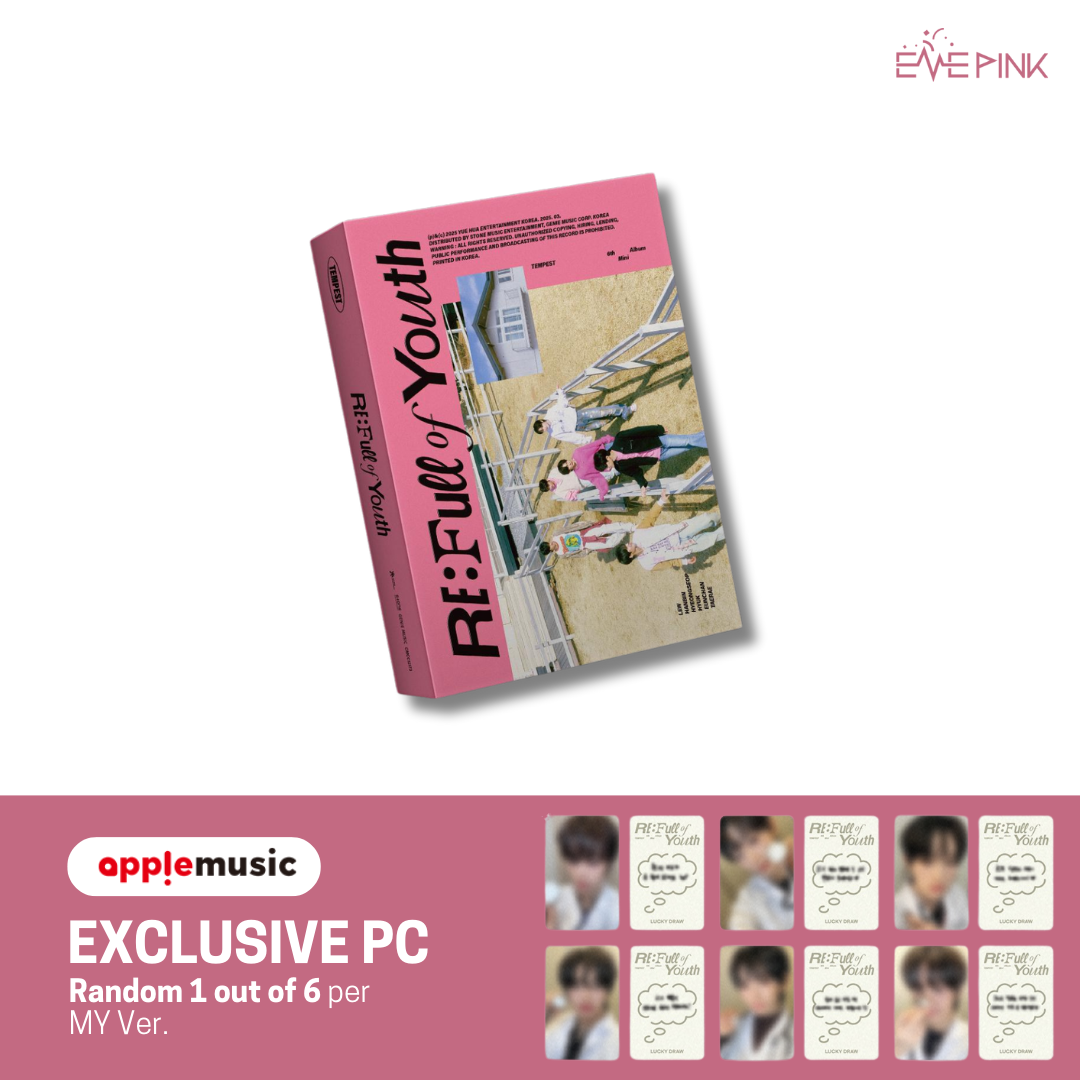 TEMPEST (템페스트) 6TH MINI ALBUM - [RE: Full of Youth] (+EXCLUSIVE PHOTOC ...