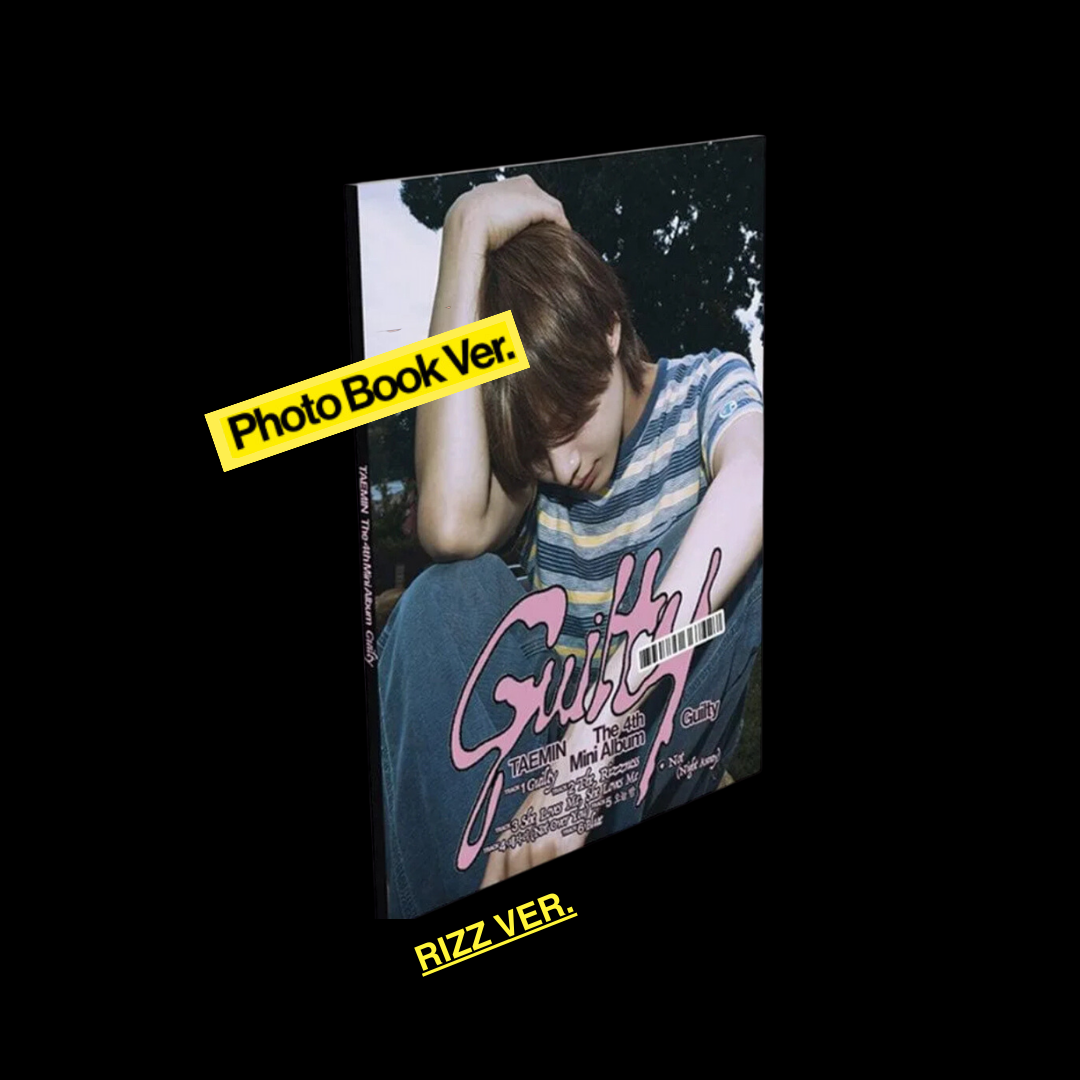 TAEMIN (태민) 4TH MINI ALBUM - [GUILTY] (PHOTO BOOK VER.) – EVE PINK K-POP