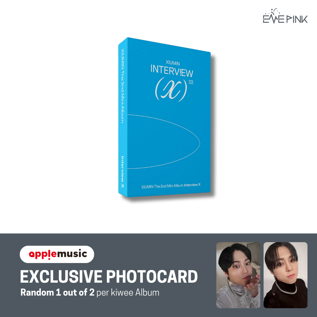 XIUMIN (시우민) ALBUM - [Interview X] (kiwee ALBUM Ver. Platform +EXCLUSI ...