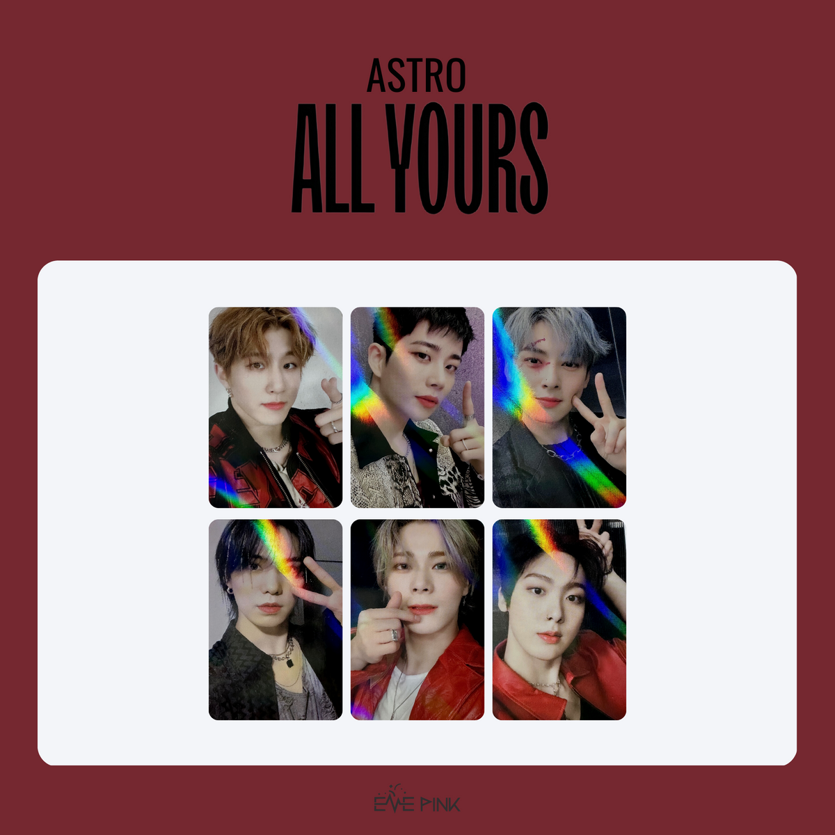 ASTRO (아스트로) - [ALL YOURS] : (OFFICIAL HOLOGRAPHIC PHOTOCARD) – EVE ...