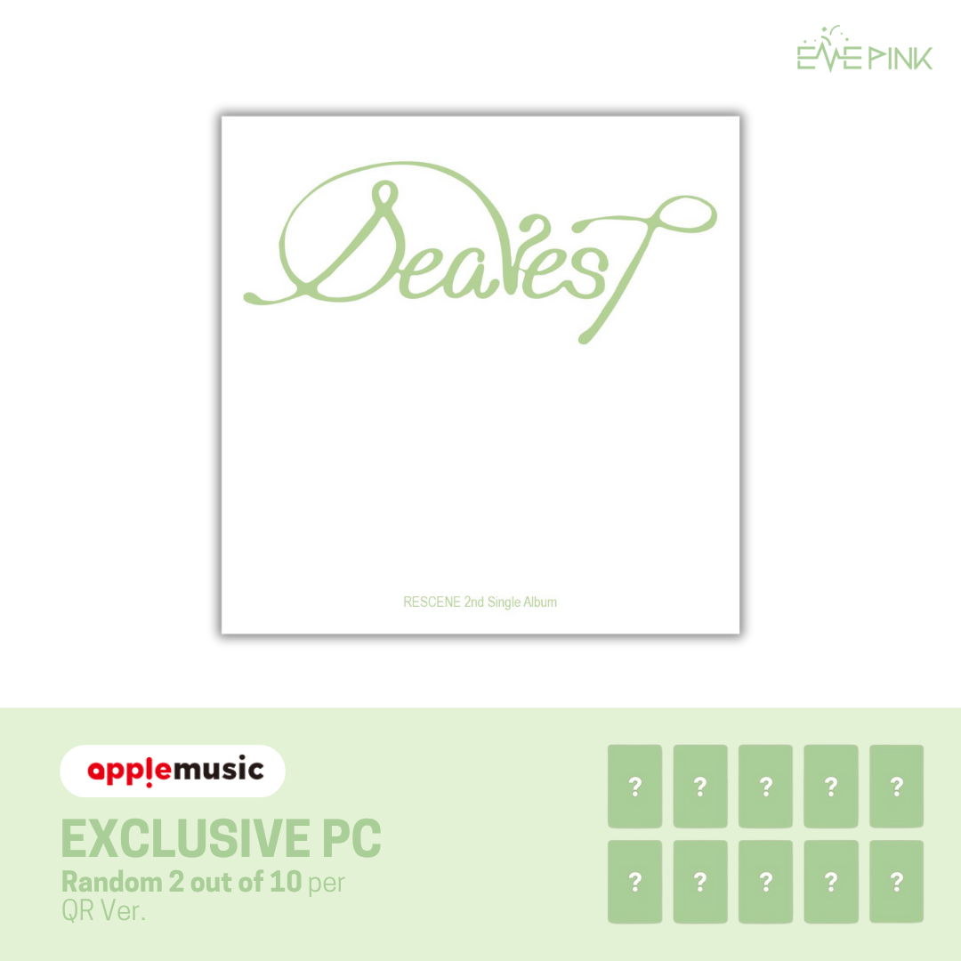 RESCENE (리센느) 2nd Single Album - [Dearest] (QR VER. +EXCLUSIVE PHOTOCA ...
