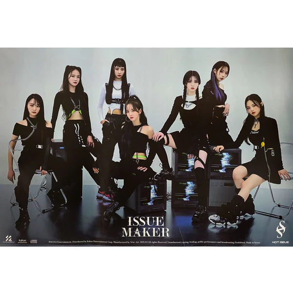 HOT ISSUE - ISSUE MAKER OFFICIAL POSTER - CONCEPT 2 – EVE PINK K-POP