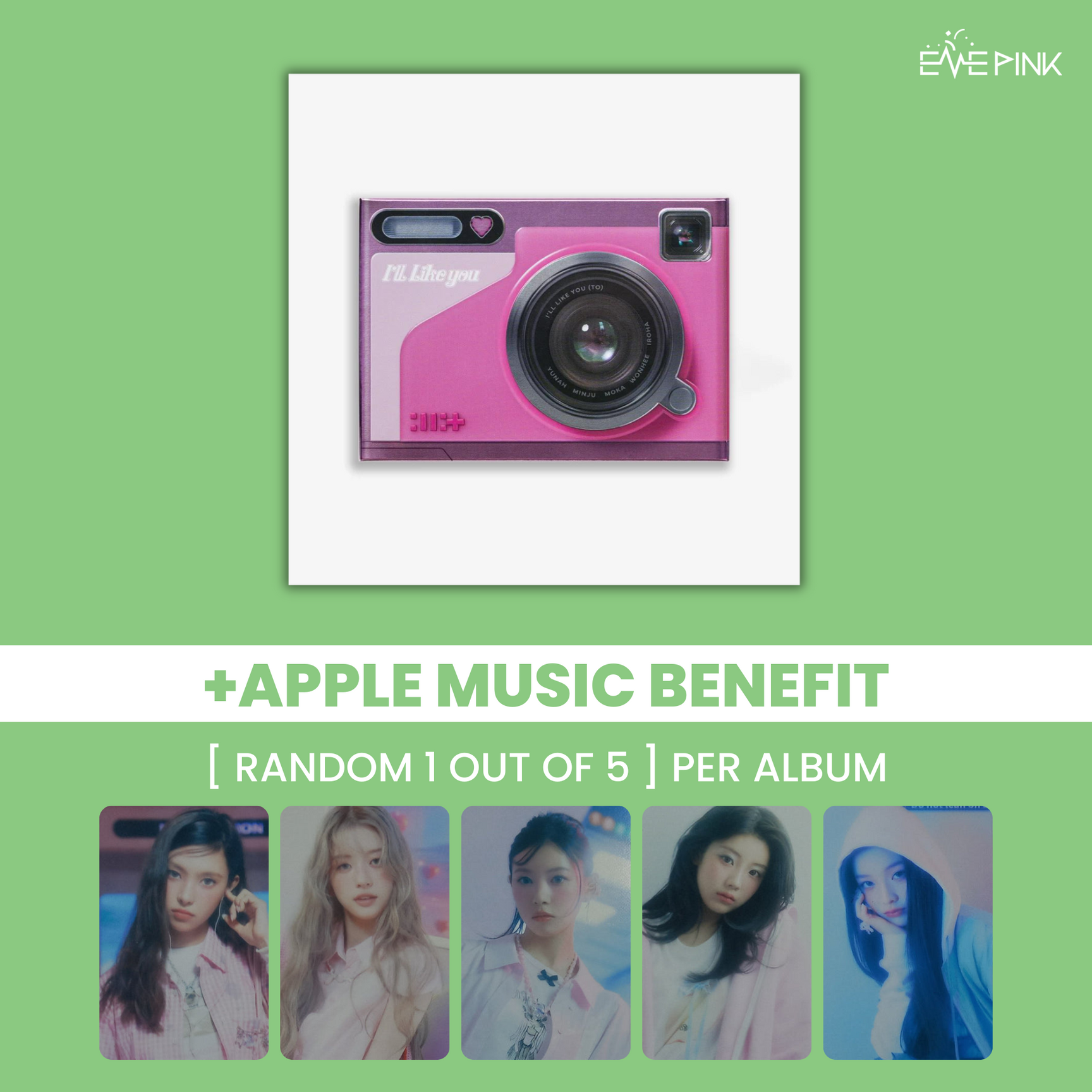 ILLIT (아일릿) 2ND MINI ALBUM - [I'LL LIKE YOU] (GLLIT VER. +EXLUSIVE GIF ...