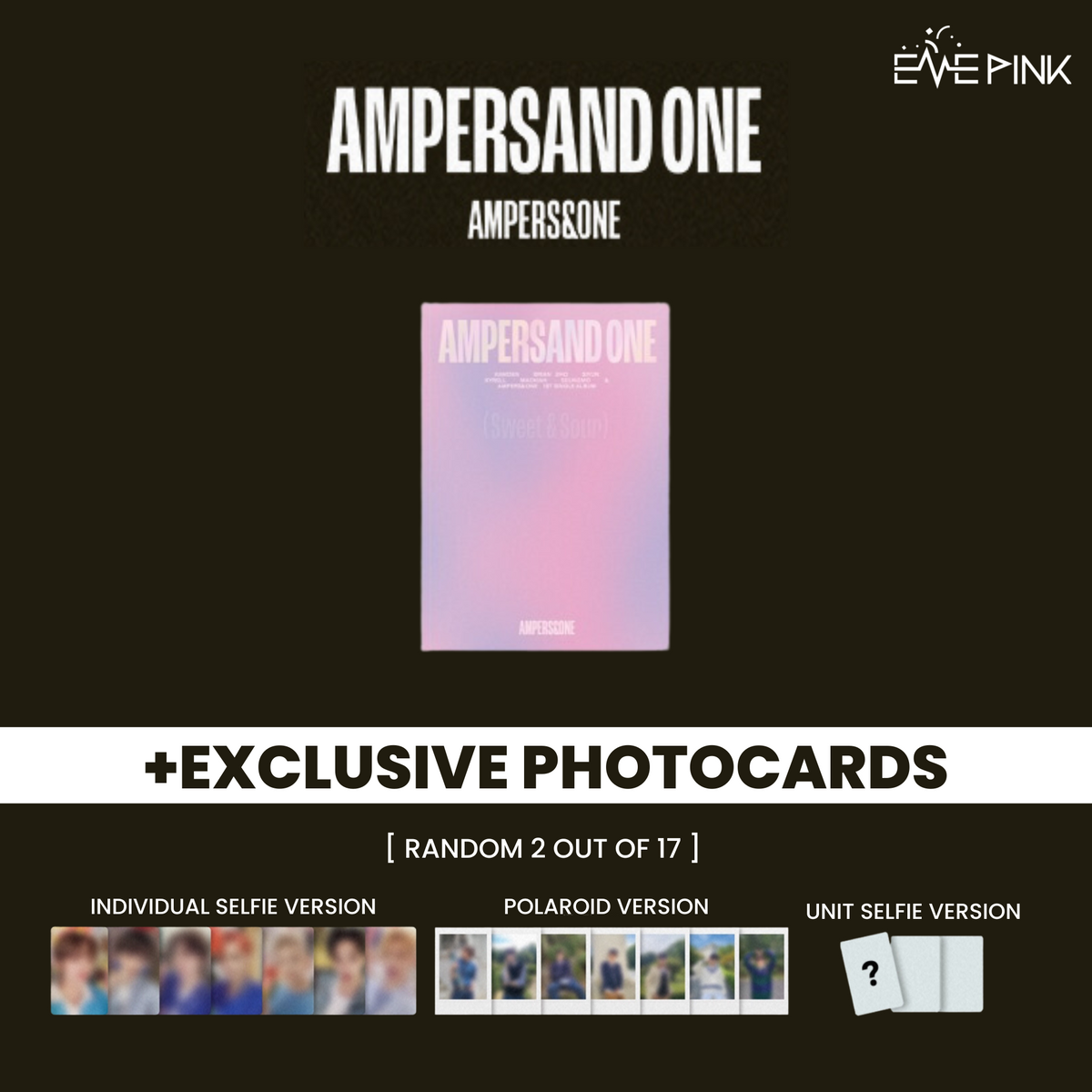 AMPERS&ONE (앰퍼샌드원) 1ST SINGLE ALBUM - [AMPERSAND ONE] (+EXCLUSIVE PHOT ...