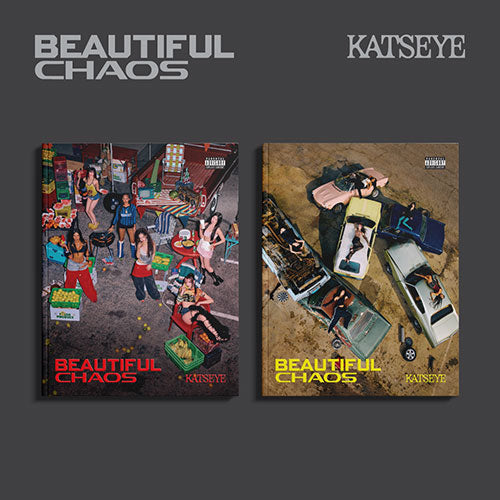 KATSEYE (캣츠아이) ALBUM - [BEAUTIFUL CHAOS] – EVE PINK K-POP