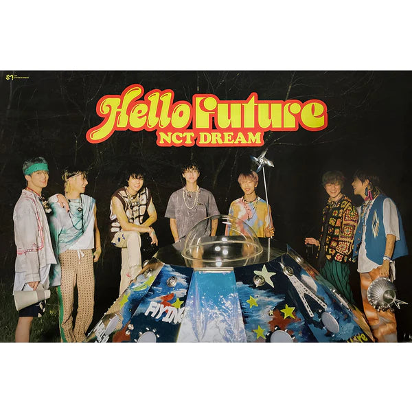 NCT DREAM - HELLO FUTURE (KIT VER) OFFICIAL POSTER – EVE PINK K-POP