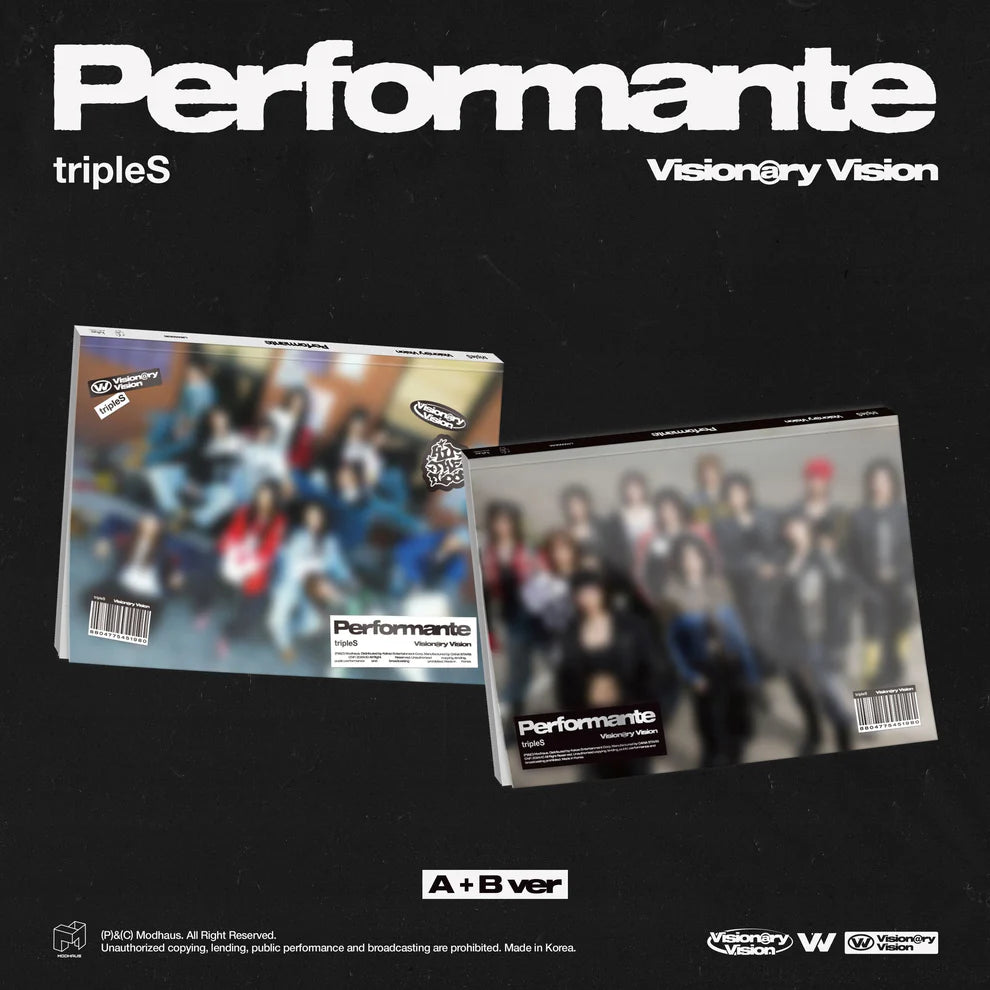 tripleS (트리플에스) ALBUM - [Visionary Vision 'Performante'] – EVE PINK K-POP
