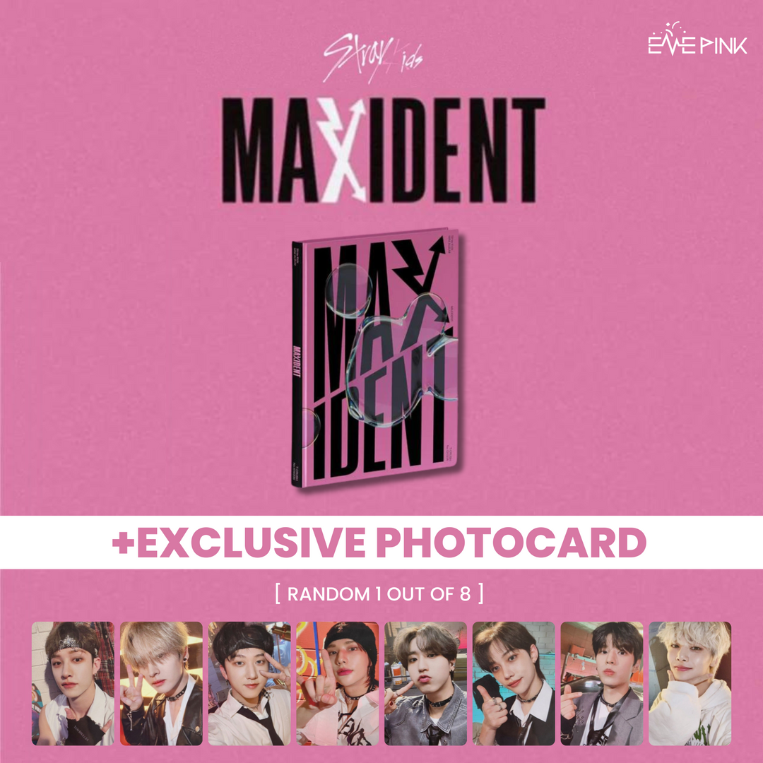 (KOREA VER.) STRAY KIDS MINI ALBUM - [Maxident] (Standard Ver. + EXCLU ...