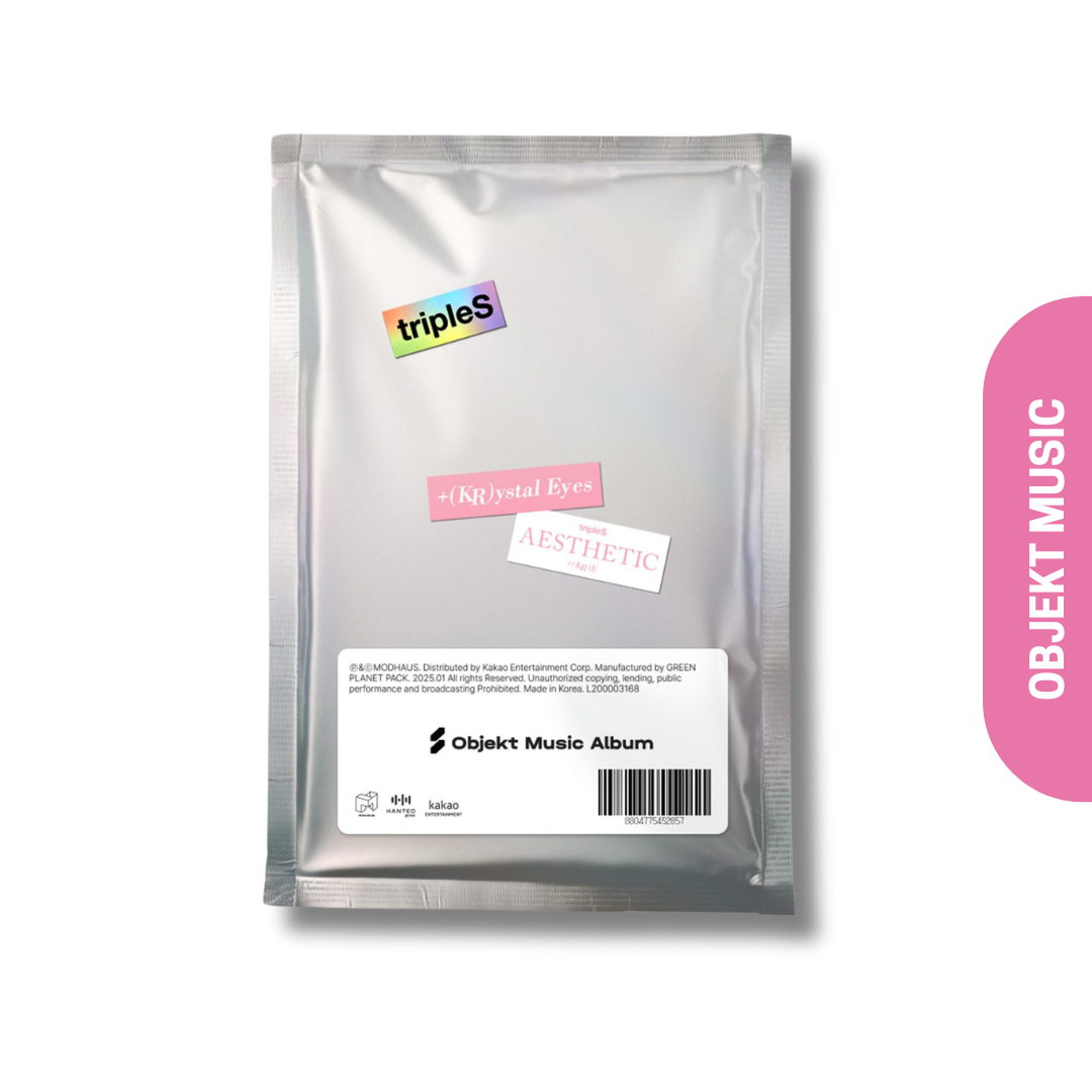 tripleS (트리플에스) MINI ALBUM - [+(KR)ystal Eyes 'AESTHETIC'] (Objekt Mus ...