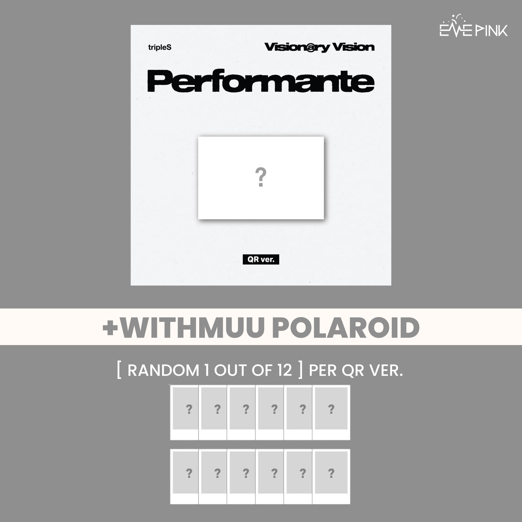 tripleS (트리플에스) ALBUM - [Visionary Vision 'Performante'] (QR VER. +EXC ...