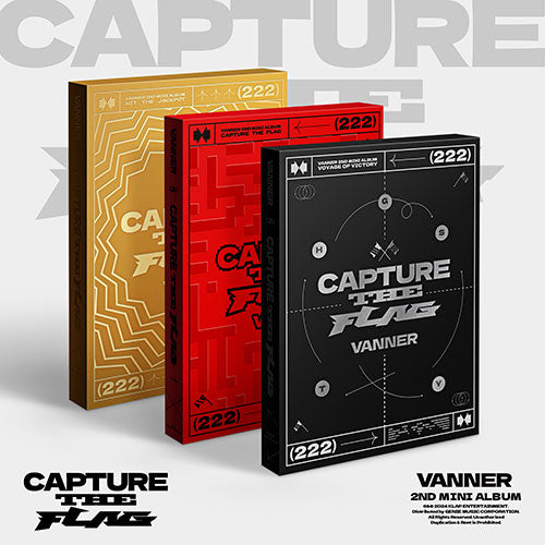 VANNER (배너) 2ND MINI ALBUM - [CAPTURE THE FLAG] – EVE PINK K-POP