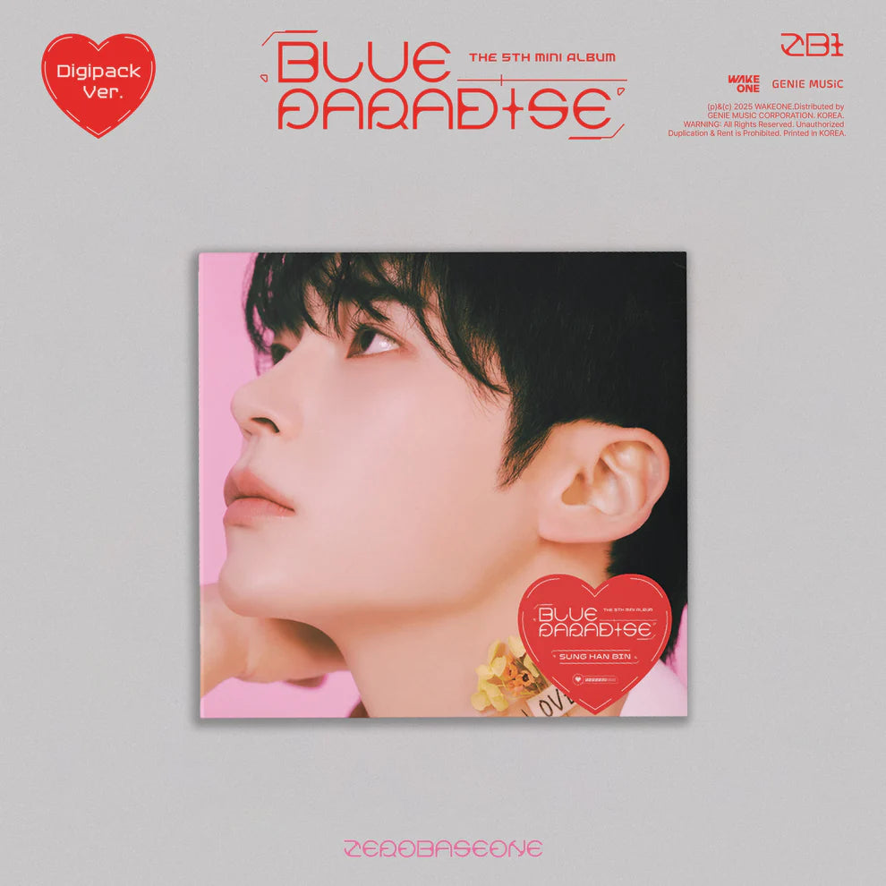 ZEROBASEONE (제로베이스원) 5TH MINI ALBUM - [BLUE PARADISE] (DIGIPACK VER ...