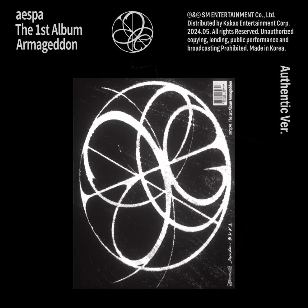 aespa (에스파) 1ST ALBUM - [ARMAGEDDON] (AUTHENTIC VER.) – EVE PINK K-POP