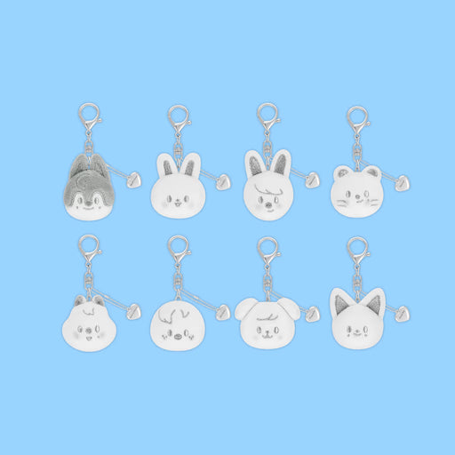 [PRE-ORDER] STRAY KIDS DOMINATE CELEBRATE MD - [SKZOO FACE KEYRING SIL ...