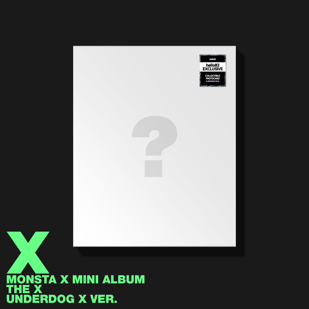 (U.S. VER.) MONSTA X (몬스타엑스) MINI ALBUM - [THE X] (PHOTOBOOK VER. +hel ...