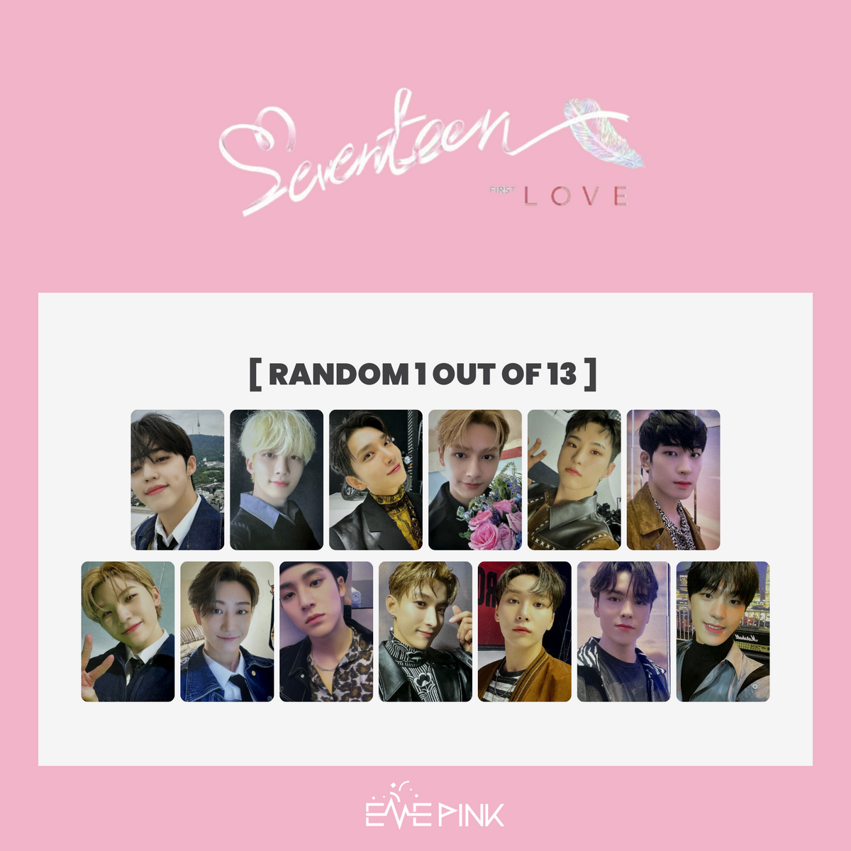 SEVENTEEN (세븐틴) 1ST ALBUM - [FIRST ‘LOVE&LETTER’] (RE-RELEASE) (+EXCLU ...