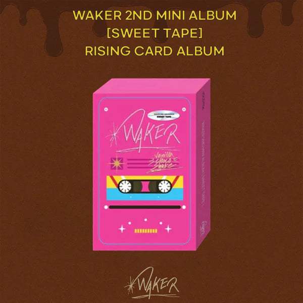 WAKER (웨이커) 2ND MINI ALBUM- [Sweet Tape] (RISING CARD ALBUM) – EVE PINK ...