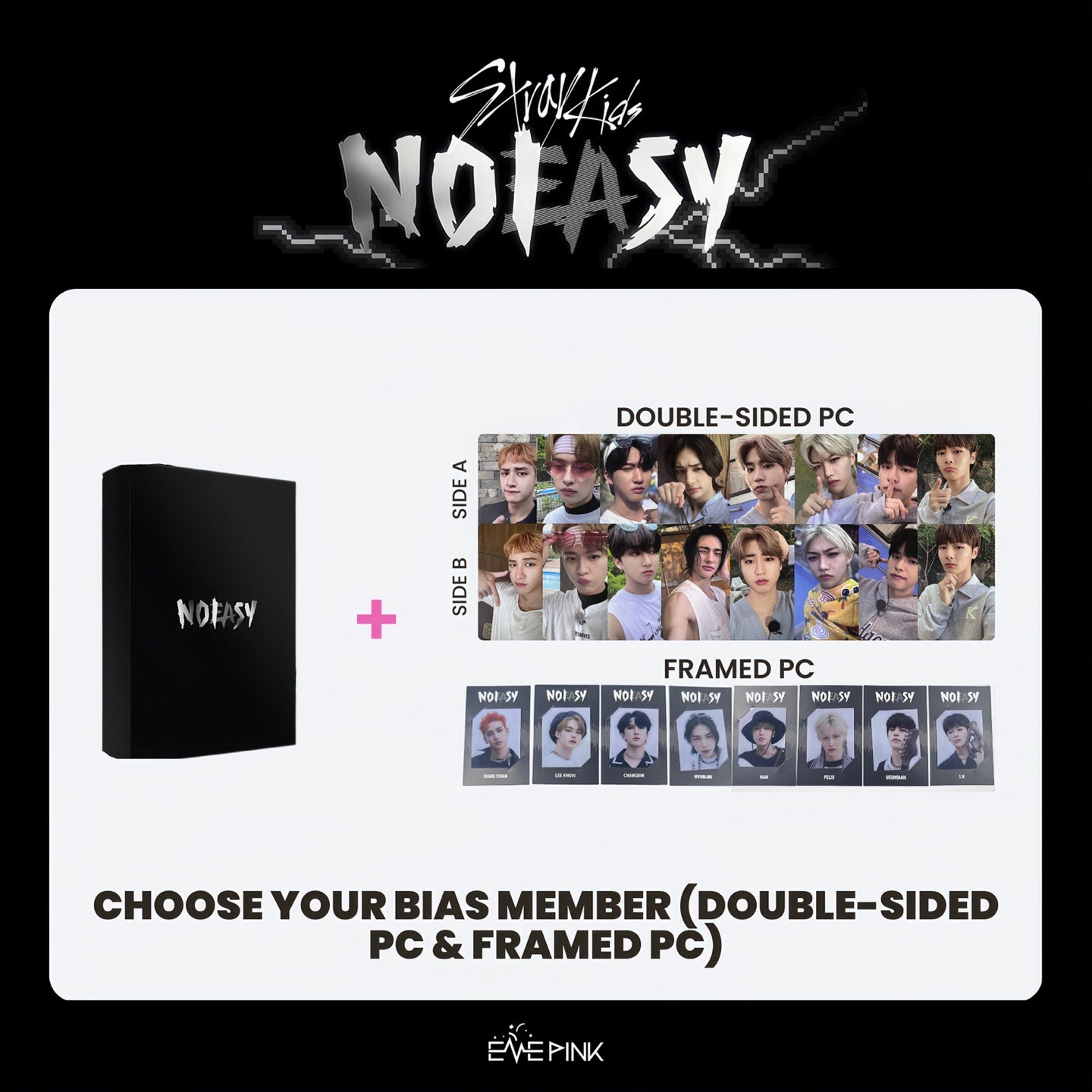 STRAY KIDS (스트레이키즈) 2ND ALBUM - [NOEASY] (LIMITED ver : OPENED ALBUM ...